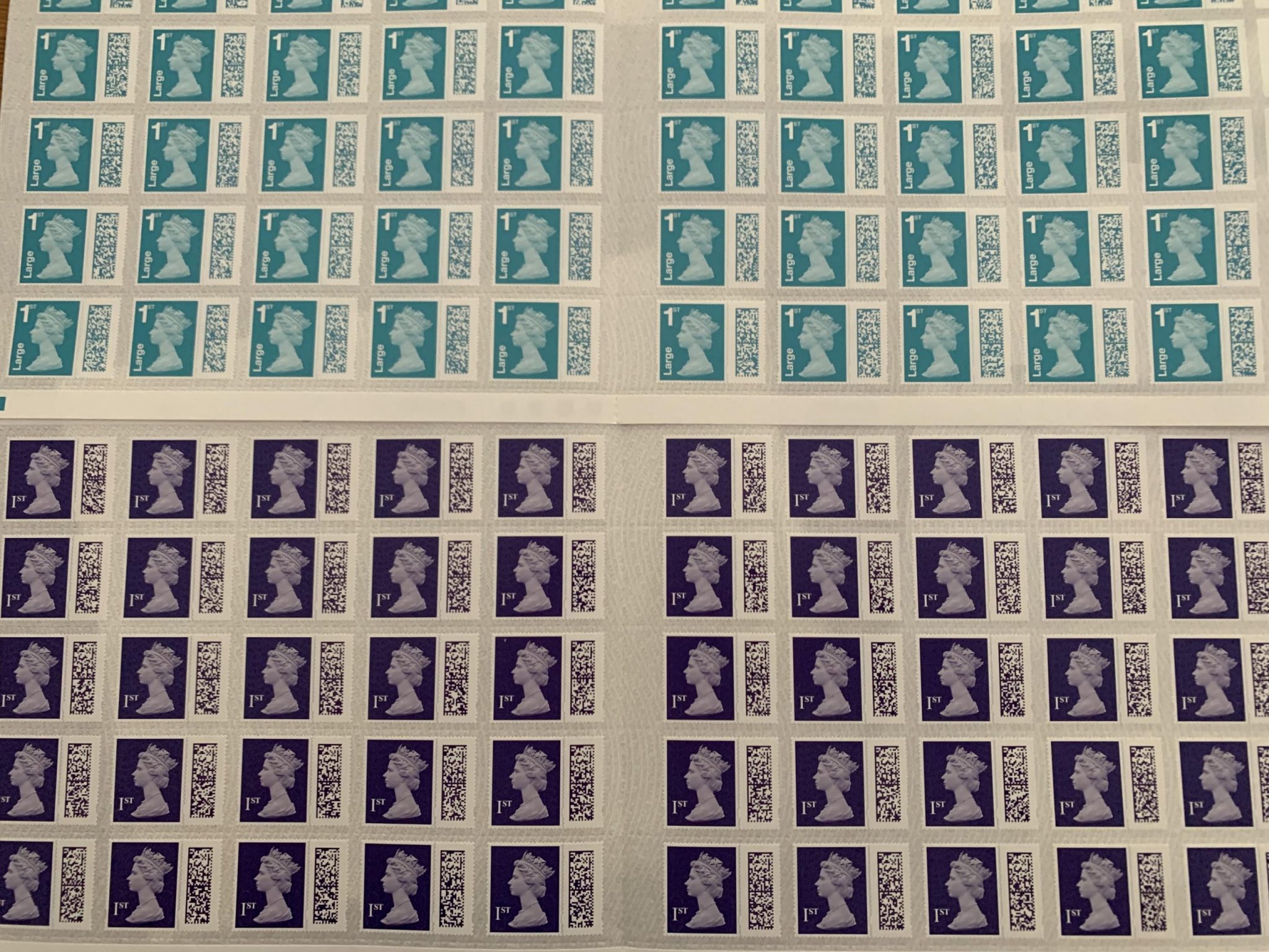 Royal Mail Stamp Swap Out - Benny Ong